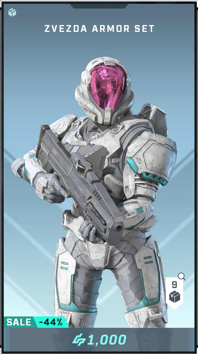 ZVEZDA Armor Set - Shop Listing | Infinite News